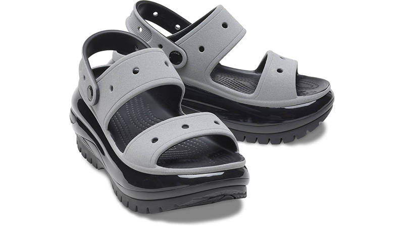 Crocs Mega Crush Reflective Sandal Black | Where To Buy | 209033-0WN