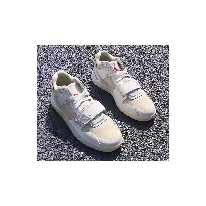 Travis Scott x Jordan Jumpman Jack Trainer White Cream | Where To Buy | The Sole Supplier