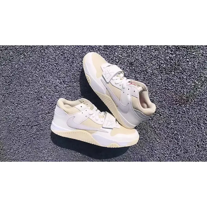 Travis Scott x Jordan Jumpman Jack Trainer White Cream | Where To Buy | The Sole Supplier