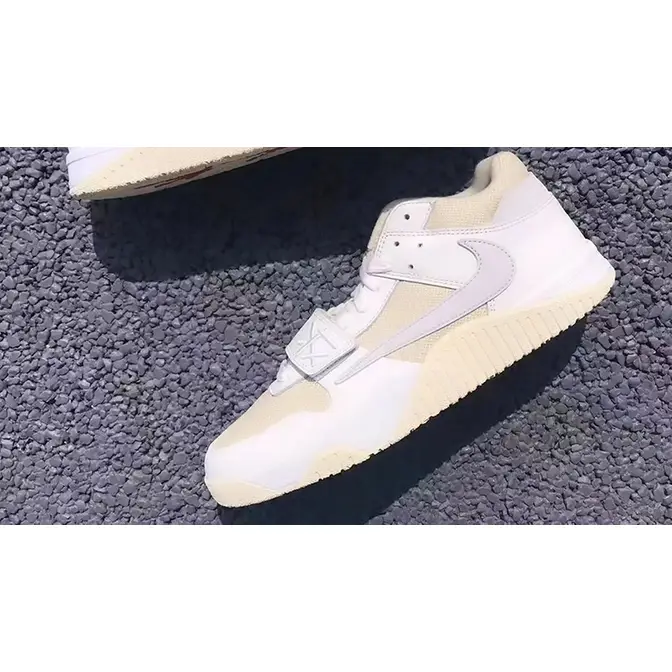 Travis Scott x Jordan Jumpman Jack Trainer White Cream | Where To Buy | The Sole Supplier