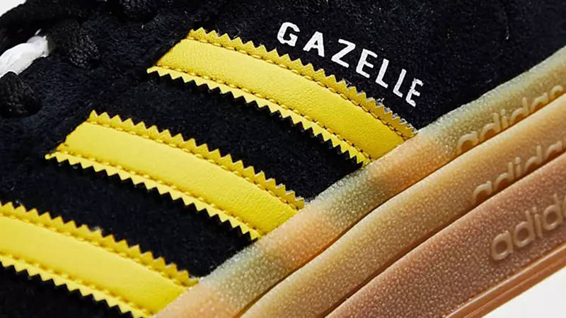 adidas Gazelle Bold Black Gold Gum | Where To Buy | IE0422