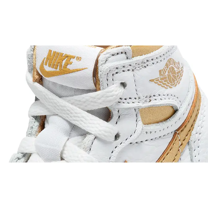 Air Jordan 1 High OG Toddler Metallic Gold White | Where To Buy ...