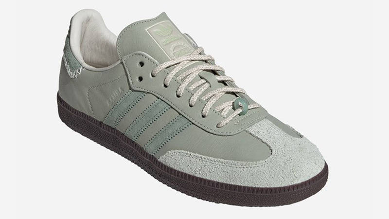 Maha x adidas Samba Half Green | | The Sole Supplier