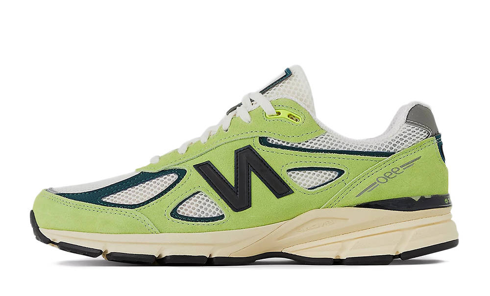 New Balance 990v4 Made in USA Lime Black | U990NB4 | The Sole Supplier