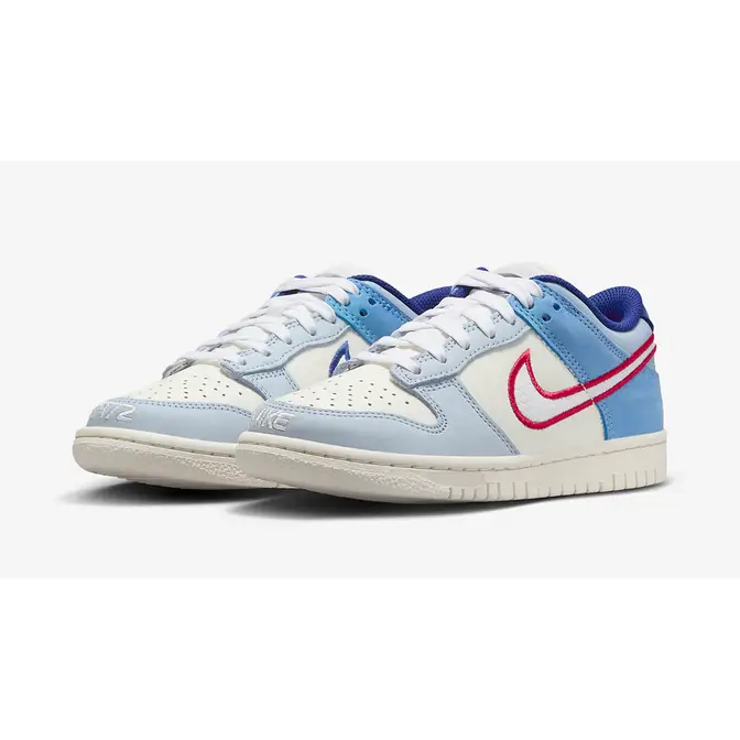 Nike Dunk Low GS 1972 White Blue | Where To Buy | HF5742-111 | The Sole ...