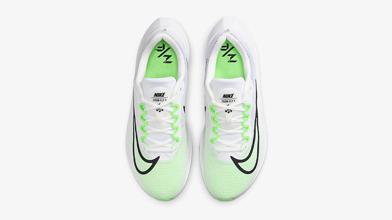 Nike Zoom Fly 5 White Green Strike | Where To Buy | DM8968-101