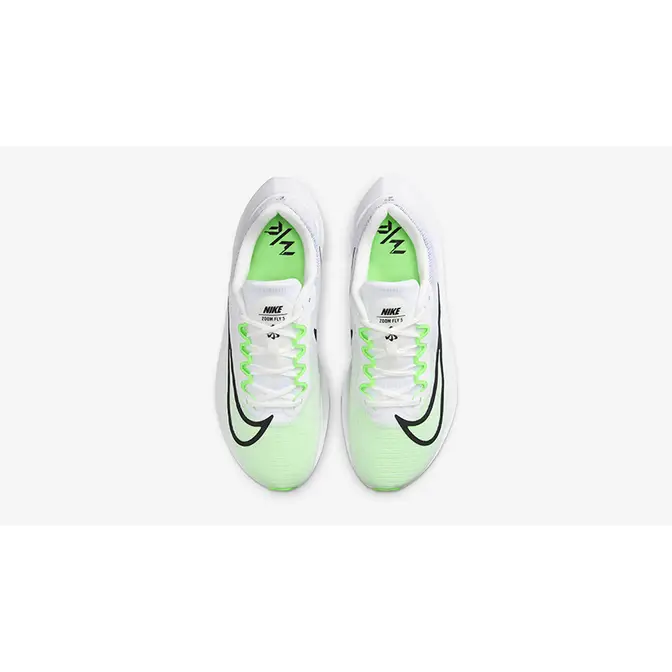 Nike Zoom Fly 5 White Green Strike | Where To Buy | DM8968-101 | The ...