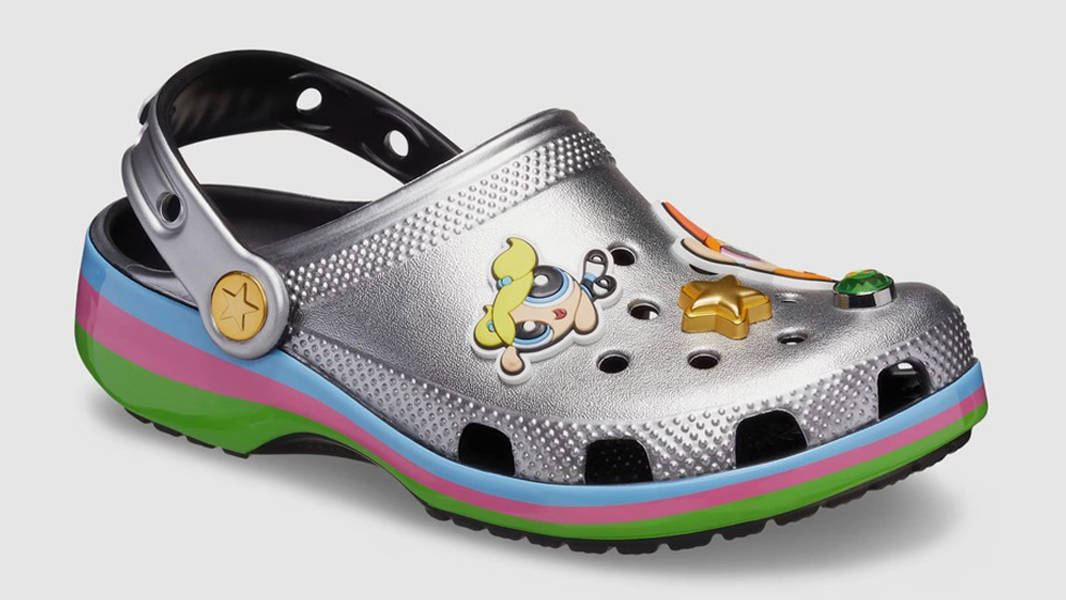 The Powerpuff Girls x Crocs Classic Clog Metallic Silver | Where To Buy ...
