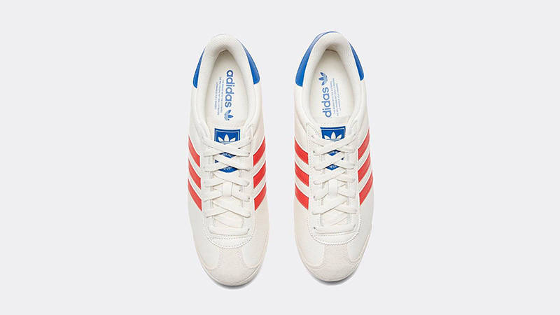 adidas K74 Core White Bright Red | G95796 | TSS | The Sole Supplier