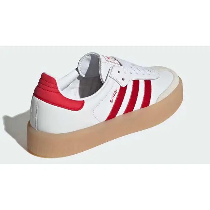 adidas Sambae White Red | Where To Buy | ID0438