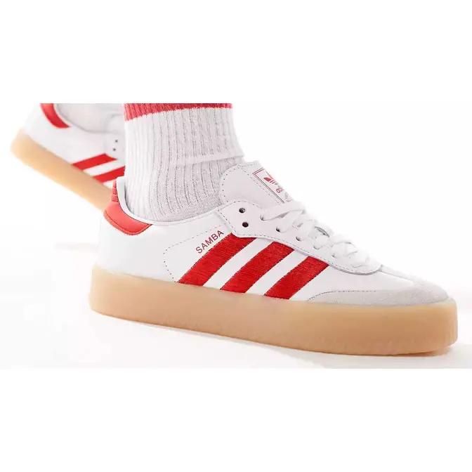 adidas Sambae White Red | Where To Buy | ID0438