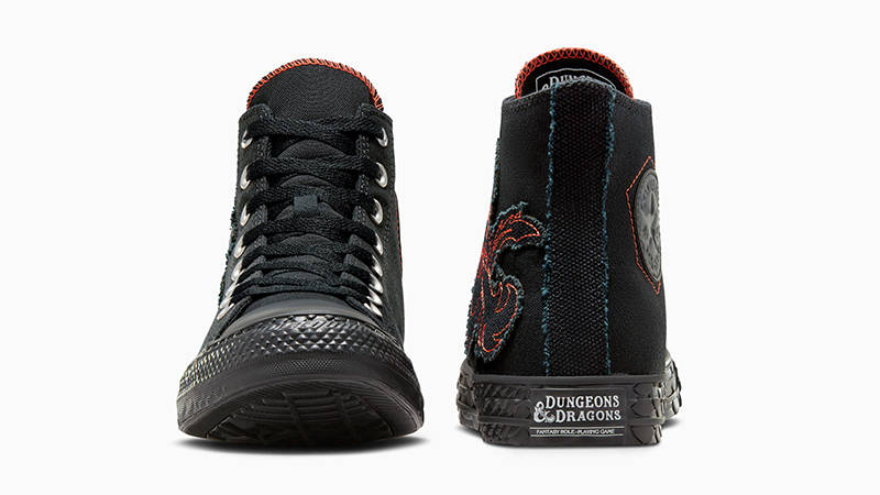 Dungeons & Dragons x Converse All Star Black Red White | A09886C | The ...
