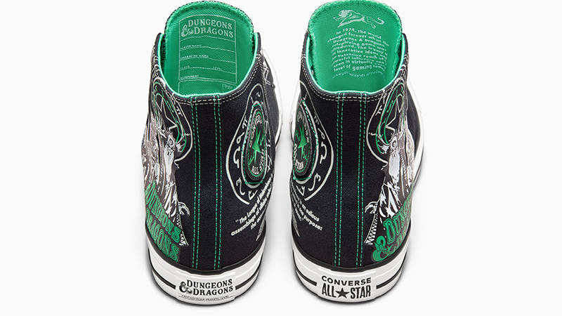 Dungeons & Dragons x Converse All Star Black Green White | A09885C ...