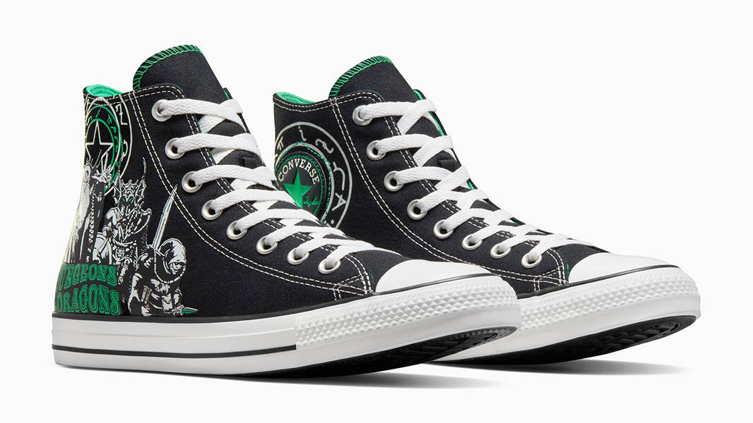 Dungeons & Dragons x Converse All Star Black Green White | A09885C ...