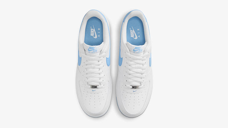Nike Air Force 1 Low White Aquarius Blue | Where To Buy | FQ4296-100
