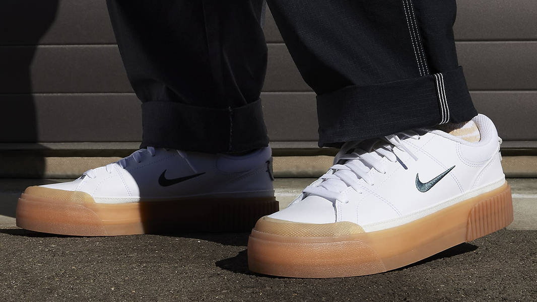 Nike Court Legacy Lift White Gum Green | Where To Buy | FV5526-100