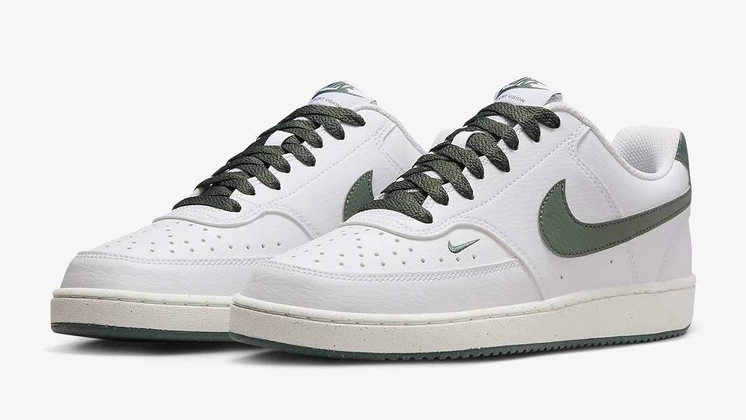 Nike Court Vision Low Next Nature White Stadium Green | Where To Buy ...
