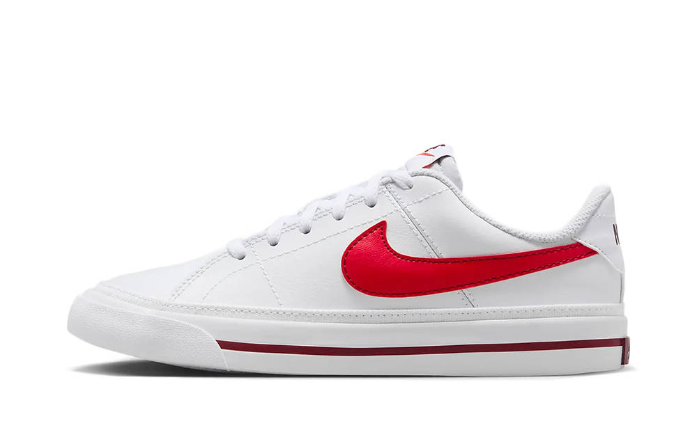 NikeCourt Legacy GS White Team Red | Where To Buy | DA5380-122