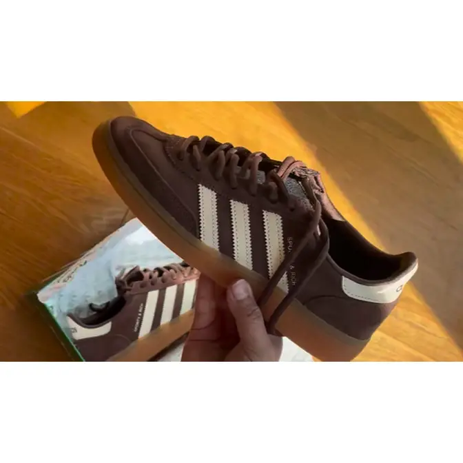 Sporty & Rich x adidas Handball Spezial Auburn Brown | IH2612 | The ...