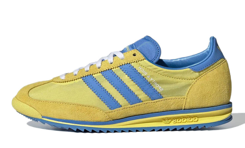 Blue and Yellow Adidas Sneakers | The Sole Supplier