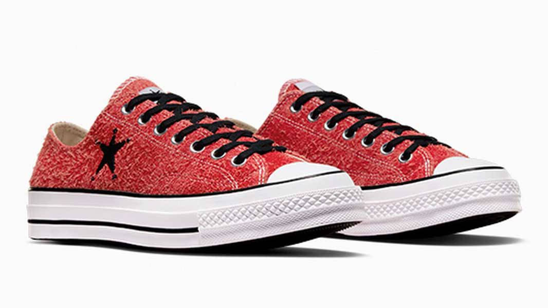 Stüssy x Converse Chuck 70 Poppy Red | Where To Buy | A07664C