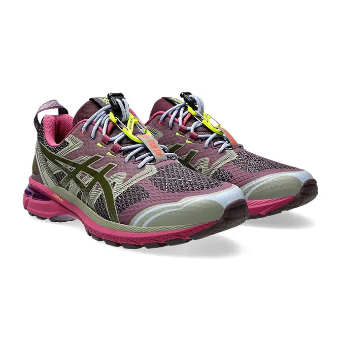 Up There x ASICS Gel-Terrain Burgundy Pink | 1203A520-500 | The Sole ...