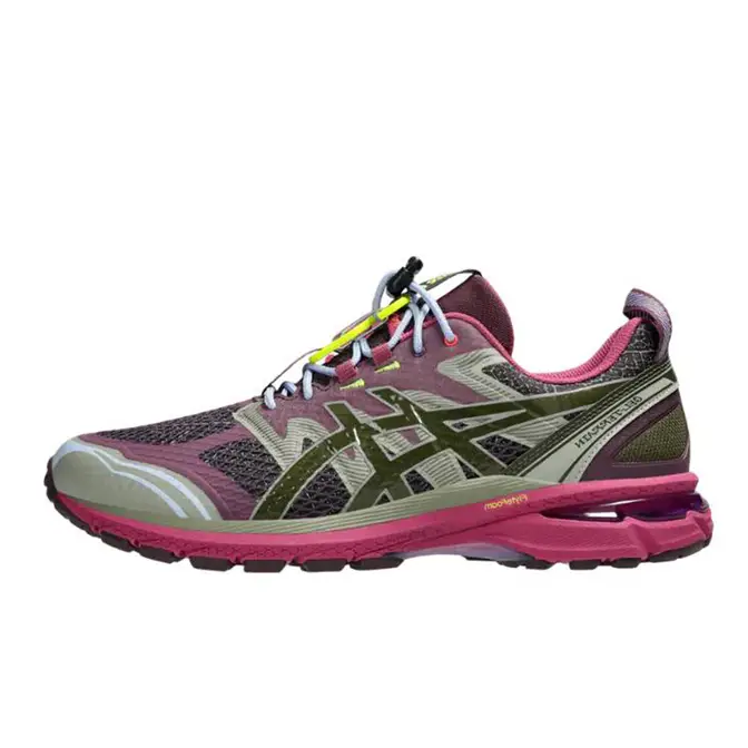 Up There x ASICS Gel-Terrain Burgundy Pink | Where To Buy | The Sole ...