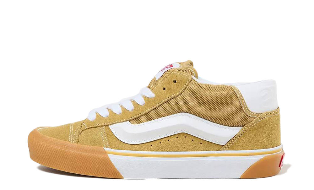 Vans Knu Skool Mid Tan White | Where To Buy | VN000CQ95SM | The Sole ...