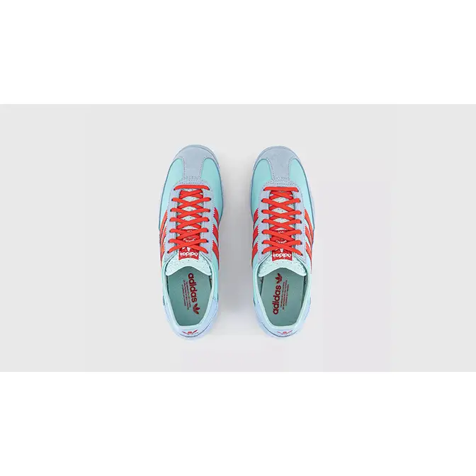 adidas SL 72 Semi Flash Aqua Red side | Where To Buy | JH7397 | The ...