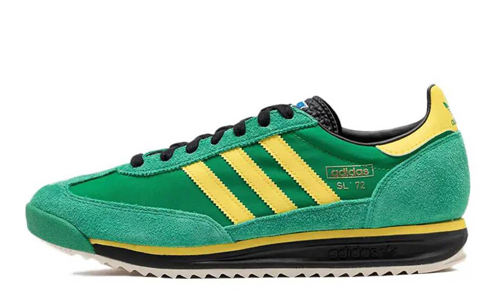 Adidas SL 72 Yellow Heel Counter Shoes | The Sole Supplier