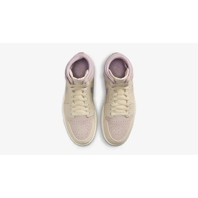 Air Jordan 1 High Zoom CMFT 2 Muslin Plum Chalk | DV1305-100 | The Sole ...