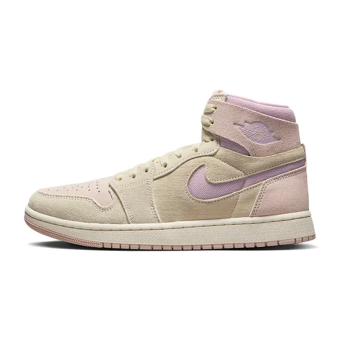 Air Jordan 1 High Zoom CMFT 2 Muslin Plum Chalk | DV1305-100 | The Sole ...