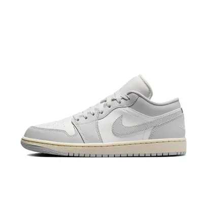 Air Jordan 1 Low Light Grey Sail | Where To Buy | DC0774-103 | The Sole ...