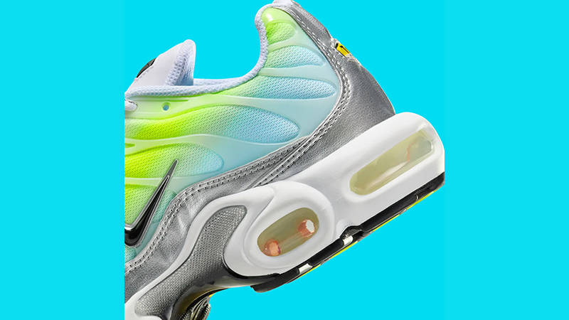 Nike TN Air Max Plus Silver Neon | Where To Buy | HJ9574-100