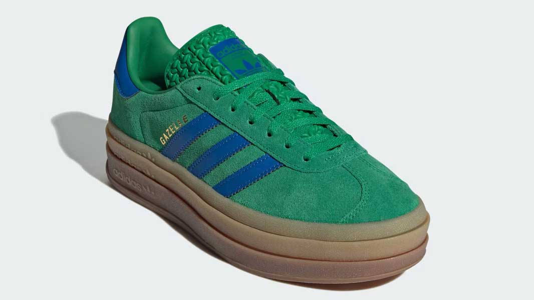 adidas Gazelle Bold Green Blue | Where To Buy | IE1370