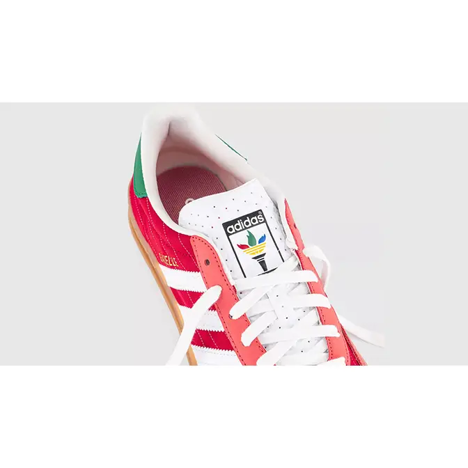 adidas Gazelle Indoor Better Scarlet White | IF9641 | The Sole Supplier