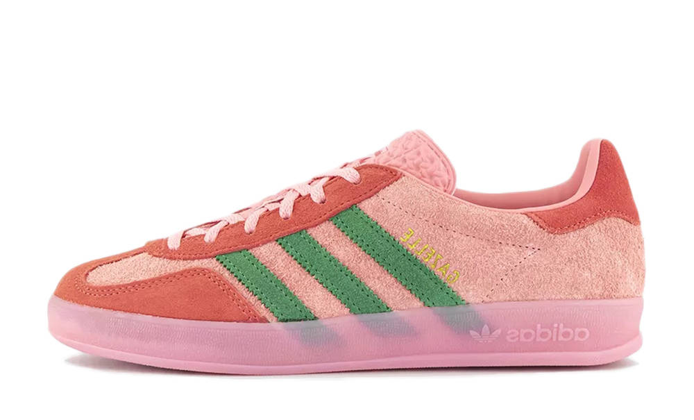 adidas Gazelle Indoor Semi Pink Green | IG6782 | The Sole Supplier