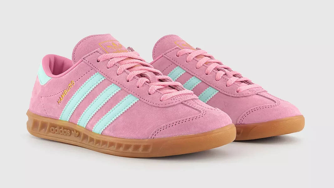 adidas Hamburg Bliss Pink Aqua Gum | IH5459 | The Sole Supplier