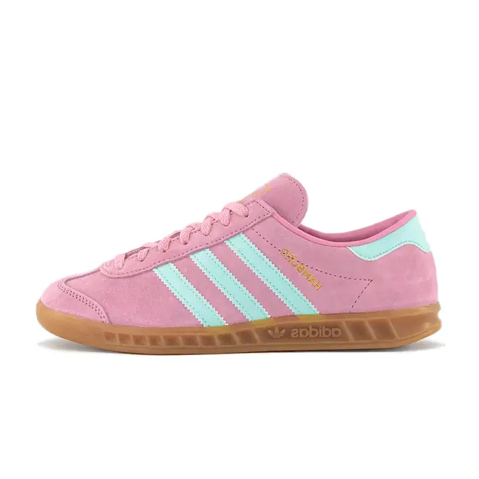 adidas Hamburg Bliss Pink Aqua Gum | IH5459 | The Sole Supplier