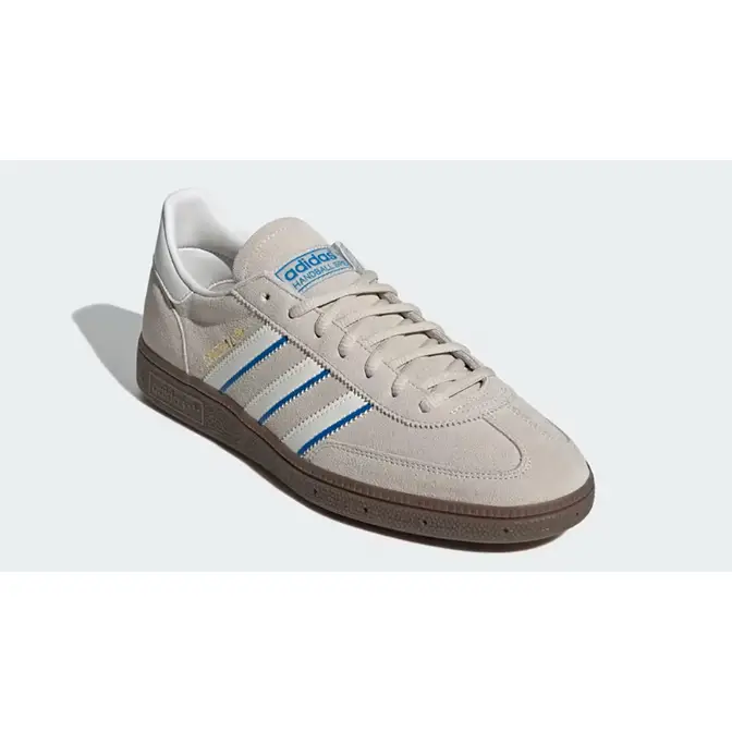 adidas Handball Spezial Aluminium White Blue | IH9962 | The Sole Supplier