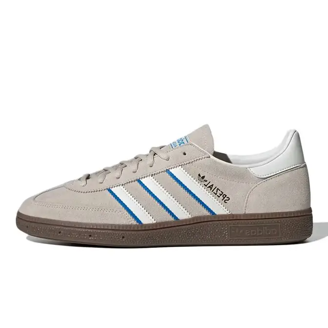 adidas Handball Spezial Aluminium White Blue | IH9962 | The Sole Supplier