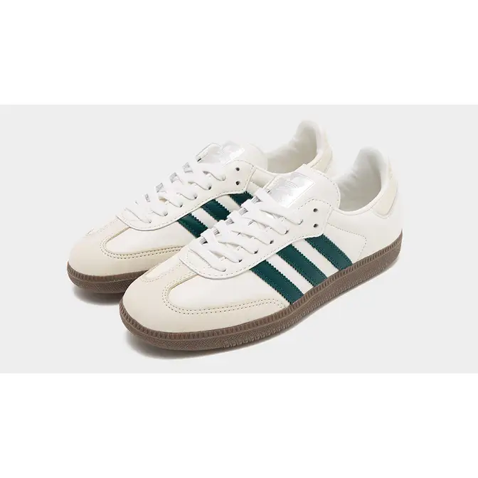 adidas Samba OG Cloud White Green | IG1963 | The Sole Supplier