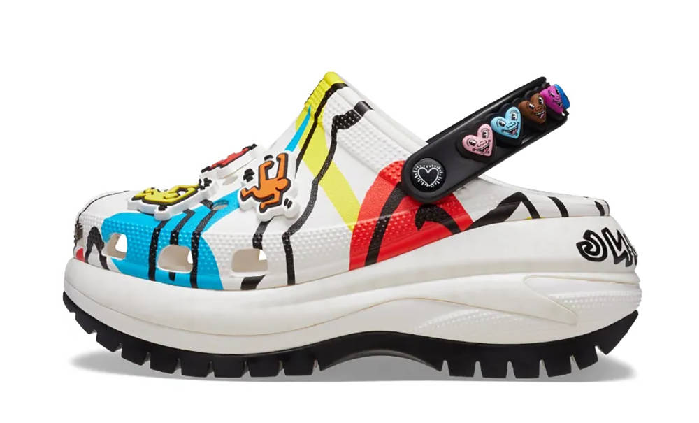 Keith Haring x Crocs Mega Crush Clog Black | 209822-001 | The Sole Supplier