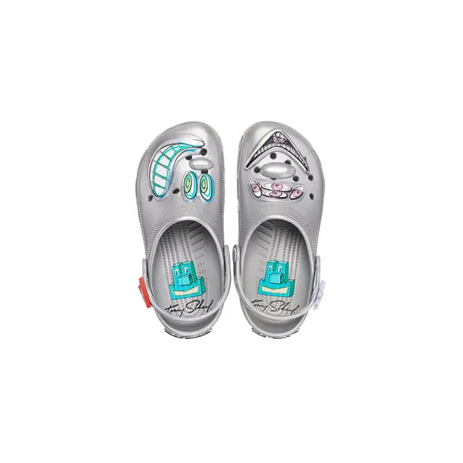Kenny Scharf x Crocs Classic Clog Silver | 209487-040 | The Sole Supplier