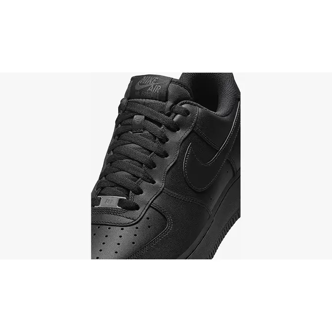 Nike Air Force 1 07 EasyOn Triple Black | Where To Buy | FD1146-001 ...