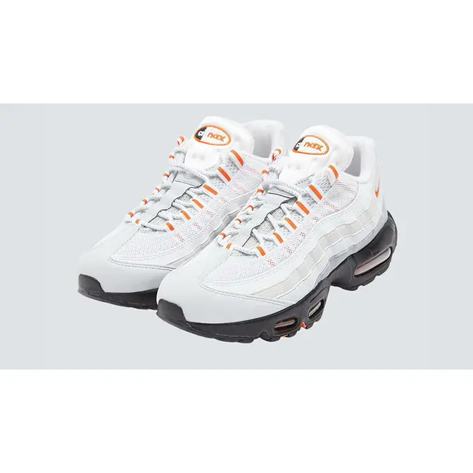 Nike Air Max 95 Wolf Grey Safety Orange | Where To Buy | HM0622-002 ...
