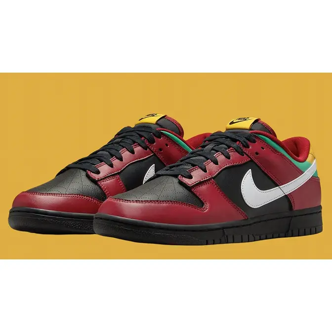 Nike Dunk Low Retro LTD Black Gym Red | Where To Buy | FZ3057-001 | The ...
