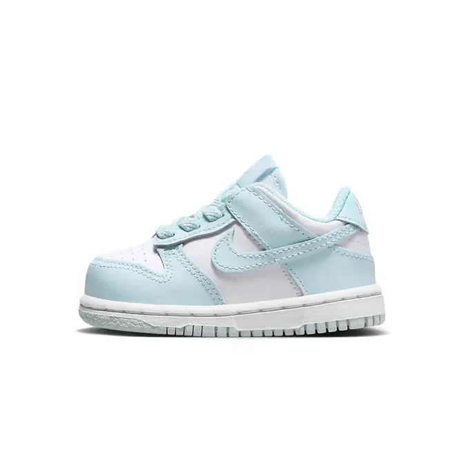 Nike Dunk Low Toddler White Glacier Blue | FB9107-105 | The Sole Supplier