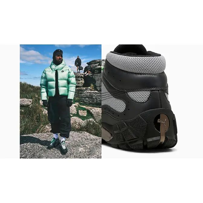 Skepta x PUMA Skope Mid "Black Silver" | 399453-01 | The Sole Supplier