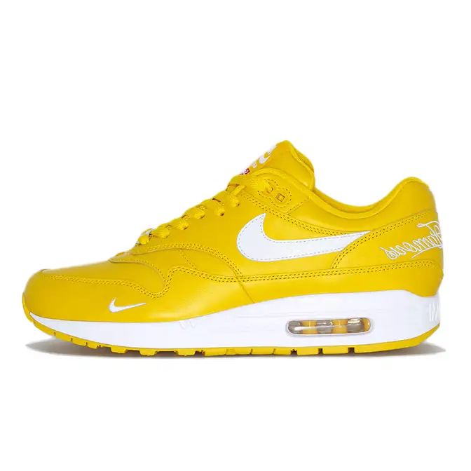 Supreme x Nike Air Max 1 87 Speed Yellow | HF8813-700 | The Sole Supplier